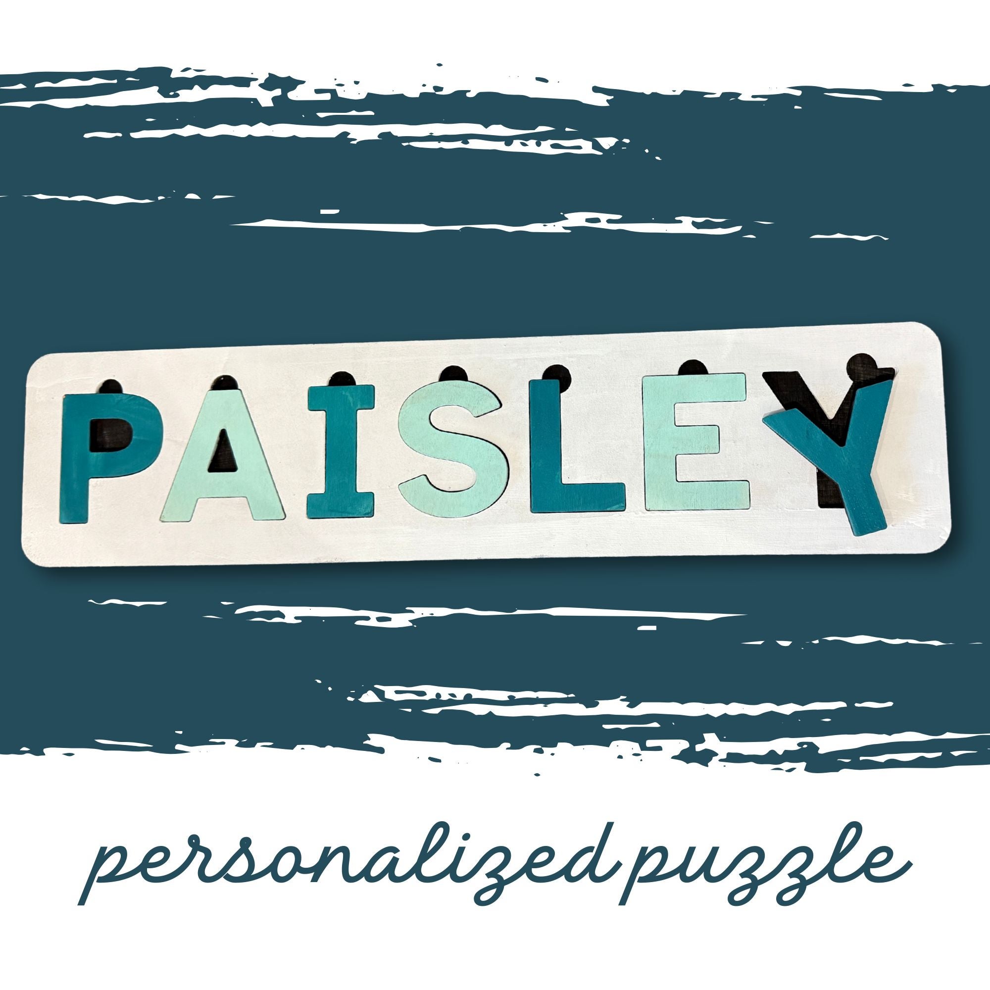 DIY Kit - Personalized Name Puzzle | Cherished House to Home